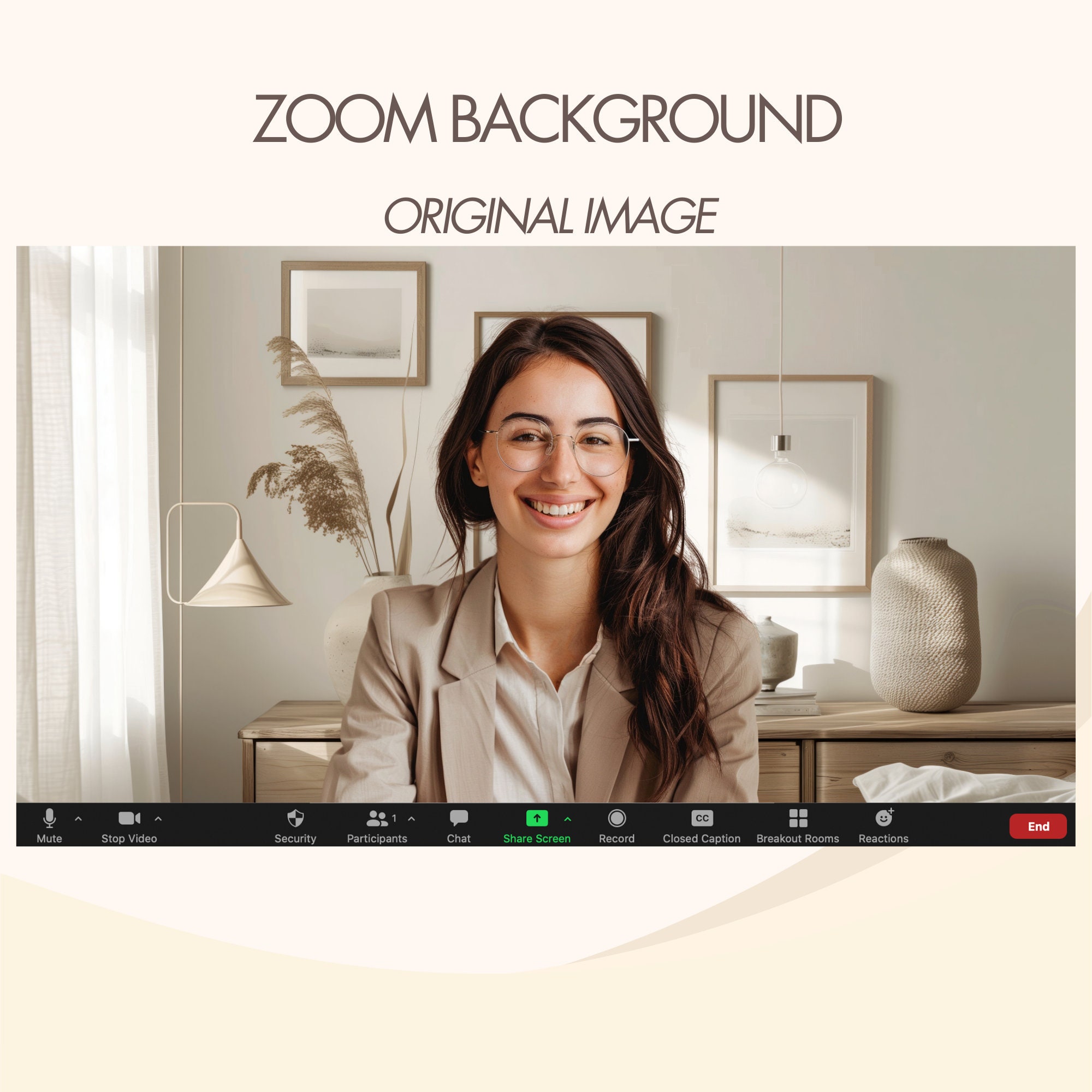 Fondo de zoom de oficina en casa Fondo de oficina de zoom Fondo de zoom ...