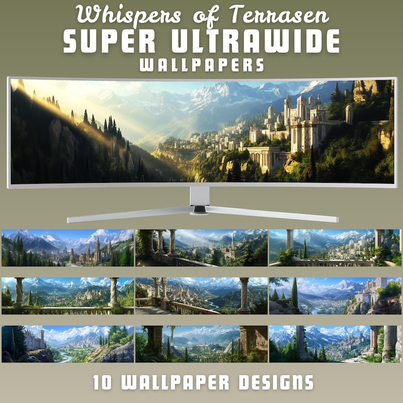 Ultrawide 49 inch monitor wallpaper - Etsy.de