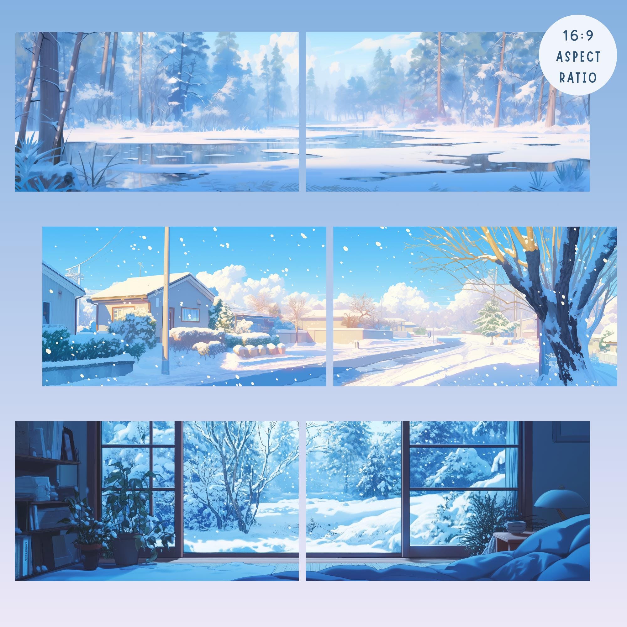 Winter Collection Dual Screen Desktop Wallpaper Winter Wallpaper ...