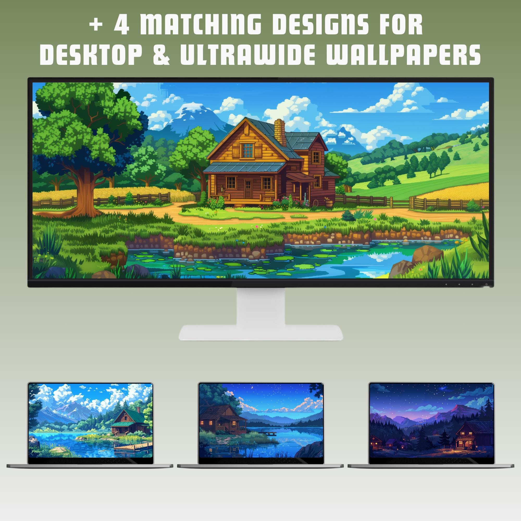 Stardew Valley Inspired Stream Screens Twitch Banner Animated Screen ...
