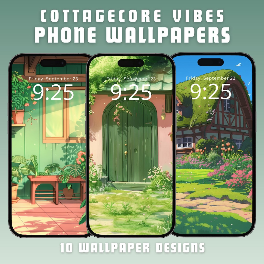 Cottagecore iPhone Wallpaper Download Lofi iPhone Android Phone ...