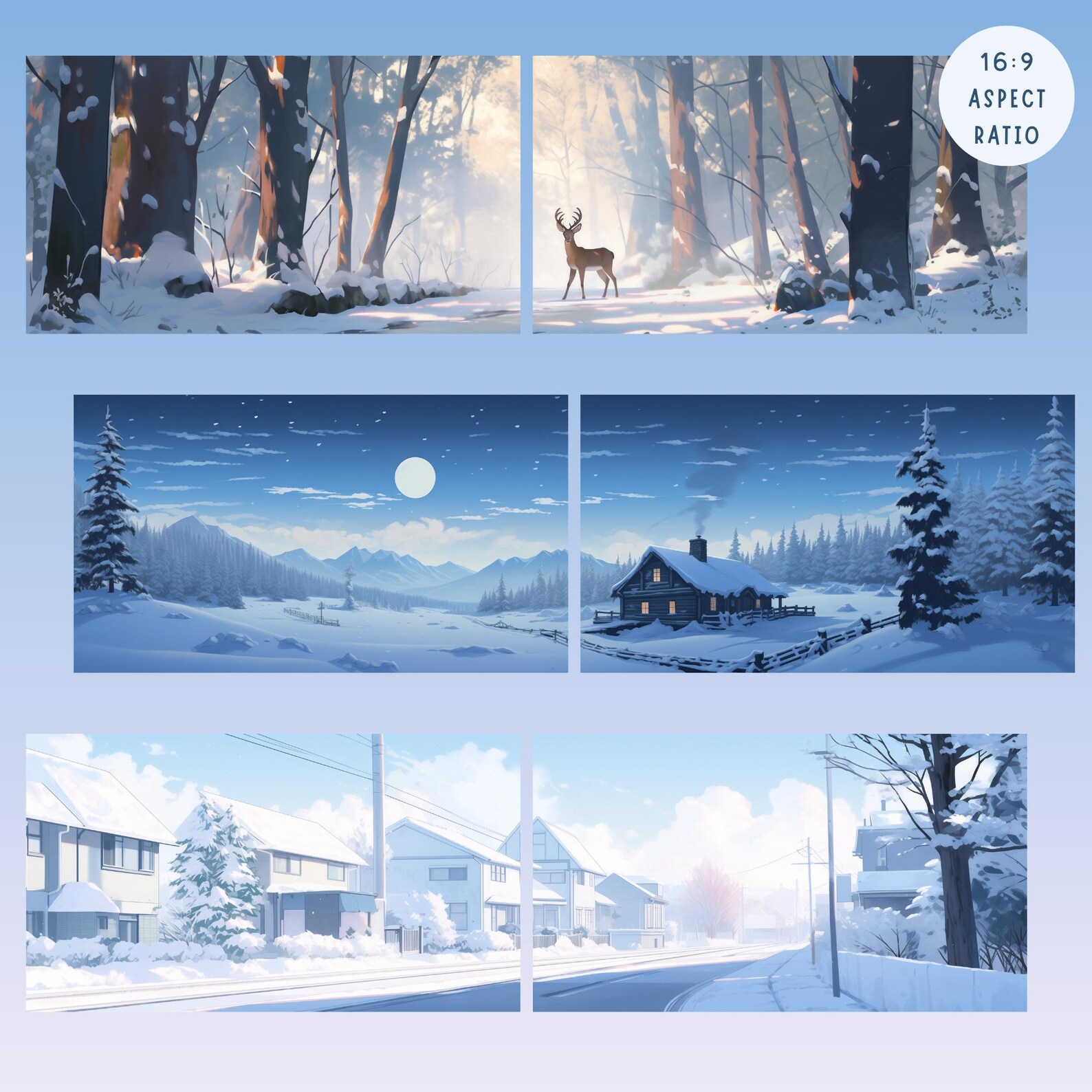 Winter Collection Dual Screen Desktop Wallpaper Winter Wallpaper ...