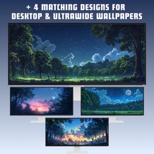 Stream Screens Twitch Banner Ghibli Forest Animated Screen Twitch ...