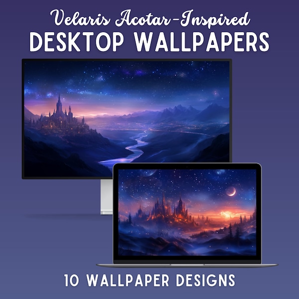 Laptop Wallpaper Theme - Etsy UK