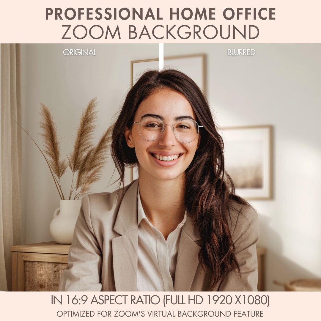 Home Office Zoom Background Zoom Office Background Virtual Zoom ...