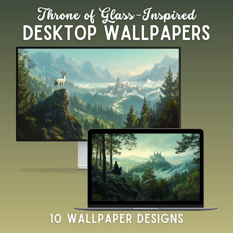 Wallpaper Fantasy Wallpaper - Etsy
