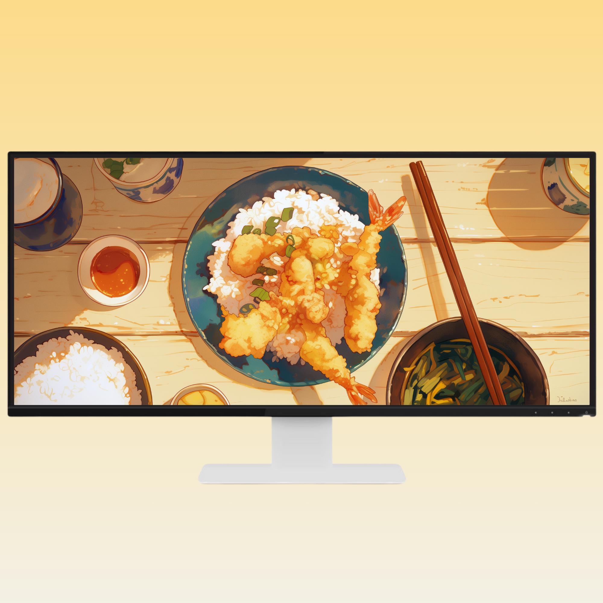 Anime Manga Foods Ultrawide Wallpaper Desktop Wallpaper Anime Wallpaper ...