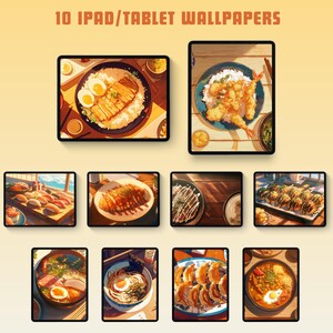 Anime Manga Foods Wallpaper Bundle Desktop Wallpaper MacBook Wallpaper ...