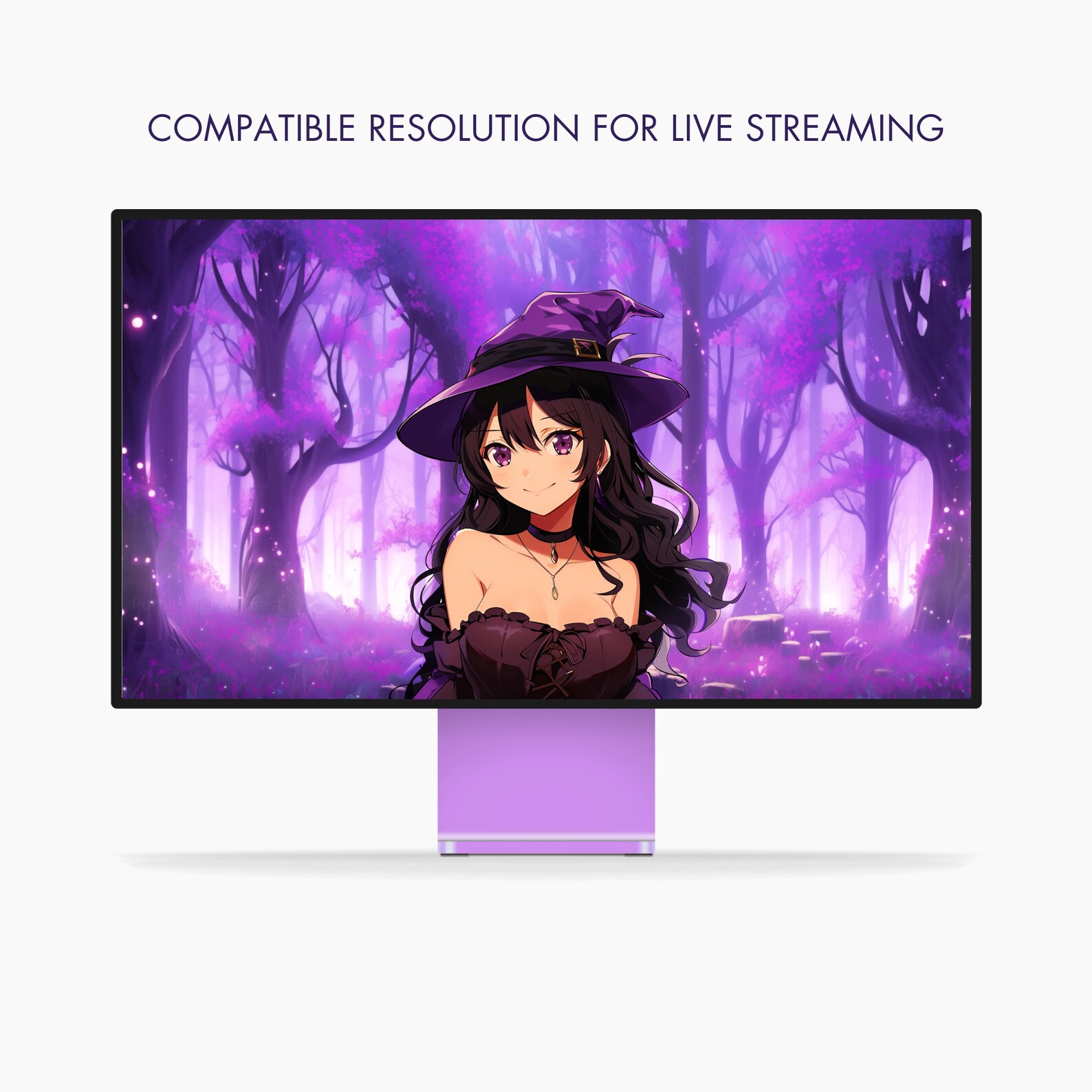 Purple Vtuber Background Vtuber Animated Background Purple Twitch ...