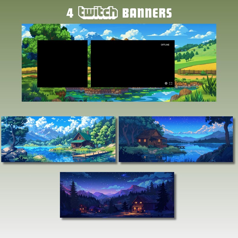 Stardew Valley Inspired Desktop Wallpaper Ultrawide Wallpaper Twitch ...