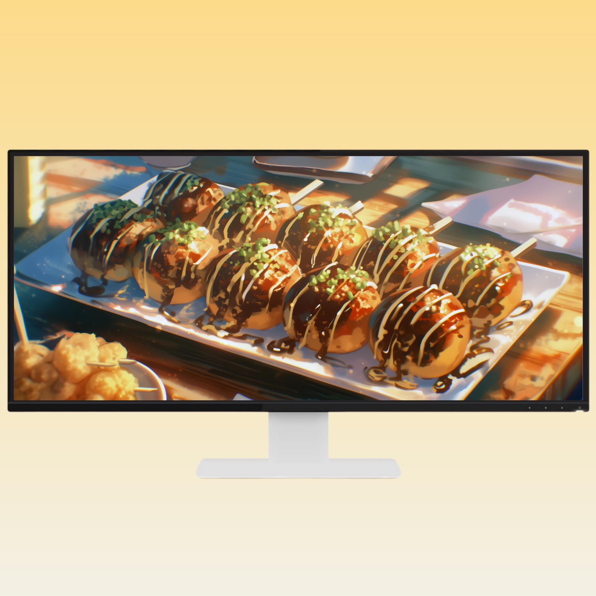 Anime Manga Foods Ultrawide Wallpaper Desktop Wallpaper Anime Wallpaper ...