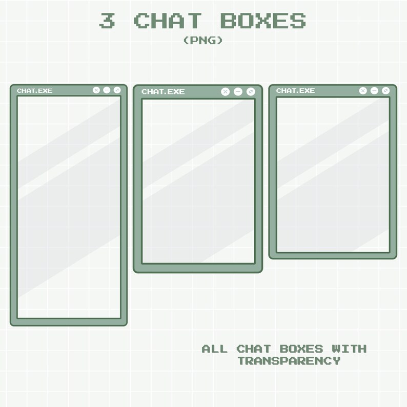 Green Pixel Twitch Overlay Twitch Stream Package Animated Overlay ...