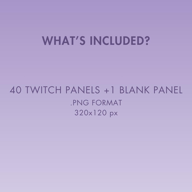 Twitch Panels Purple Pixel Twitch Stream Panels Cute Twitch Panels ...