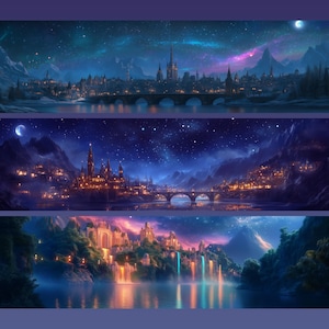 Velaris Acotar Super Ultrawide Wallpaper City of Starlight Wallpaper ...