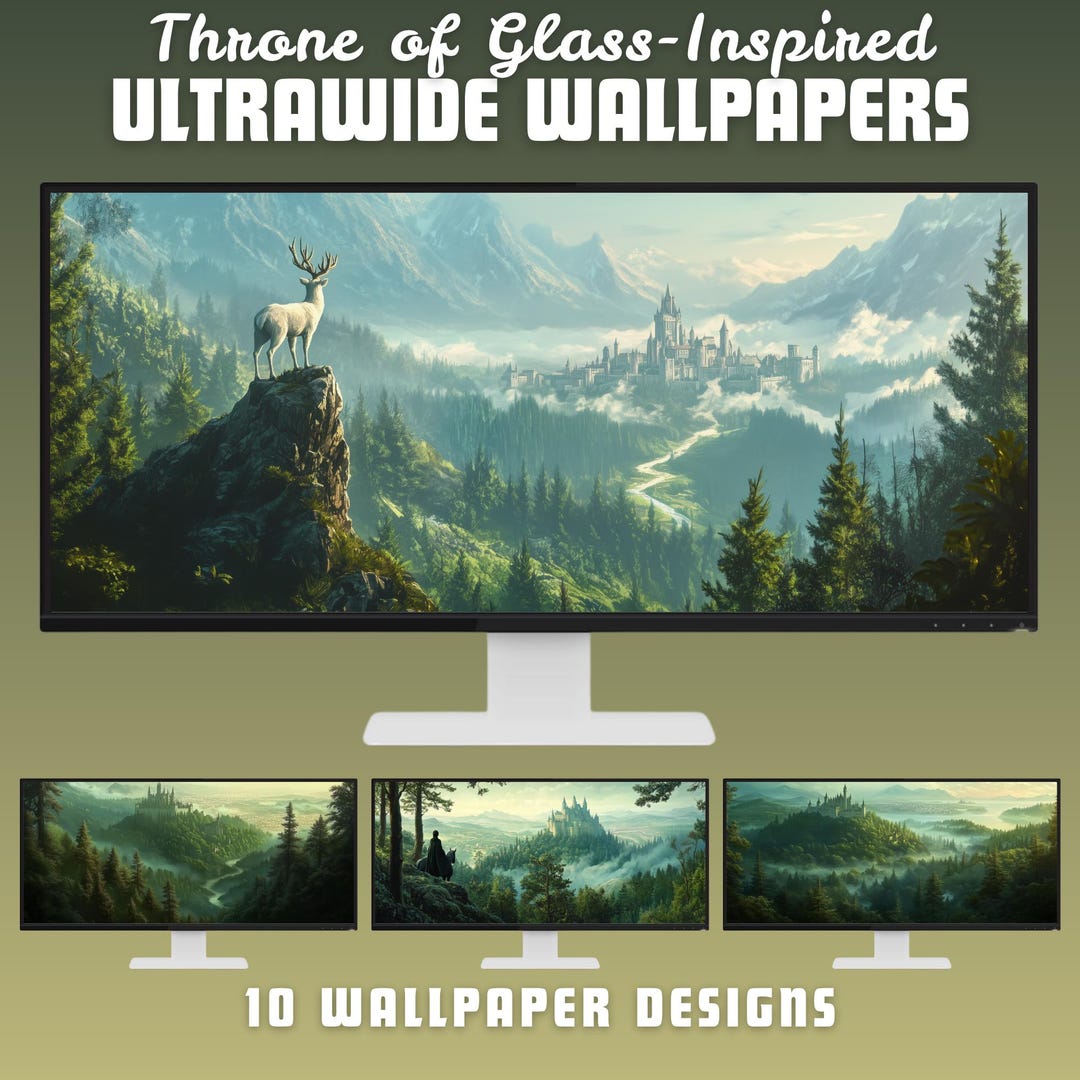 Throne of Glass Ultrawide Wallpaper Terrasen Desktop Wallpaper Tog ...