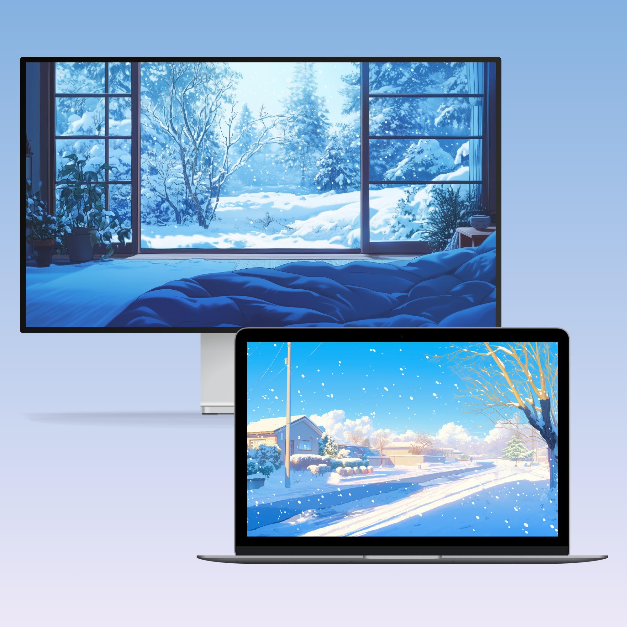 Winter Collection Desktop Wallpaper Christmas Wallpaper Laptop ...