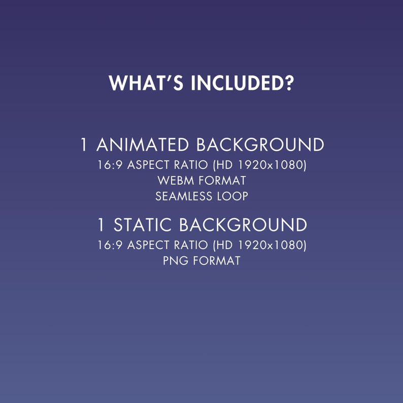 Velaris Inspired Animated Background Acotar Inspired Twitch Overlay ...