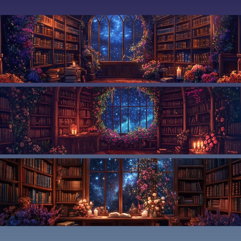 Cozy Magical Library Super Ultrawide Wallpaper Cozy Reading Nook ...