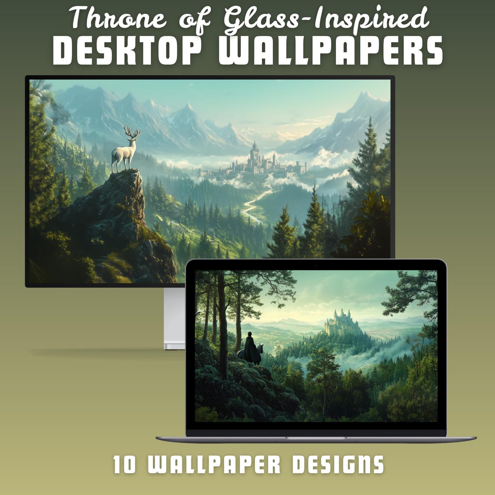 Throne of Glass Desktop Wallpaper Terrasen Wallpaper Tog Laptop ...