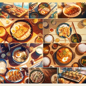 Anime Manga Foods Desktop Wallpaper Laptop Wallpaper MacBook Wallpaper ...