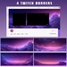 Purple Twitch Stream Package Animated Purple Twitch Overlay Twitch ...