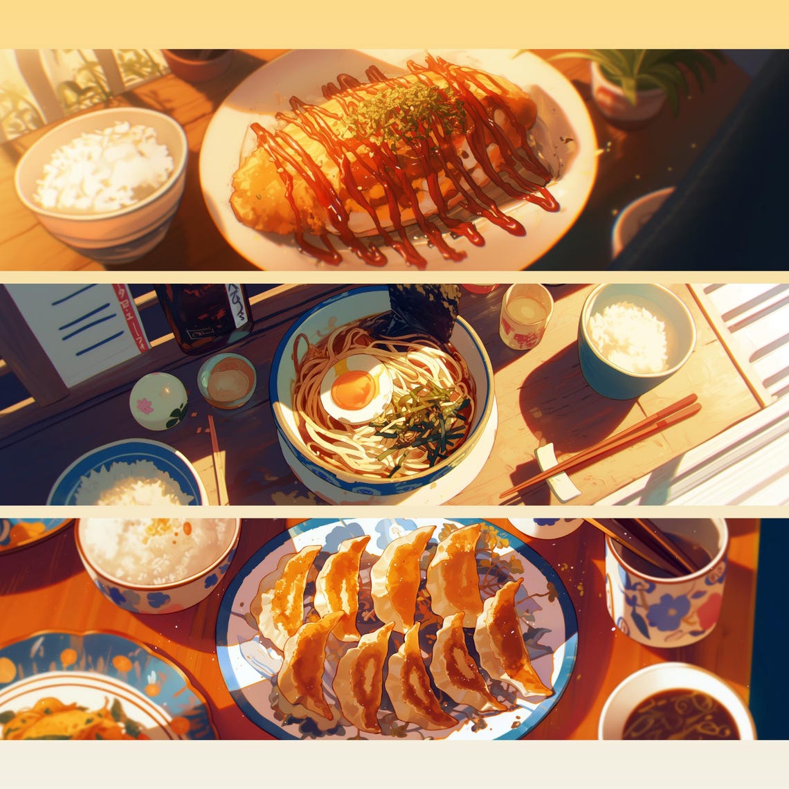 Anime Manga Foods Super Ultrawide Wallpaper Desktop Wallpaper Anime ...