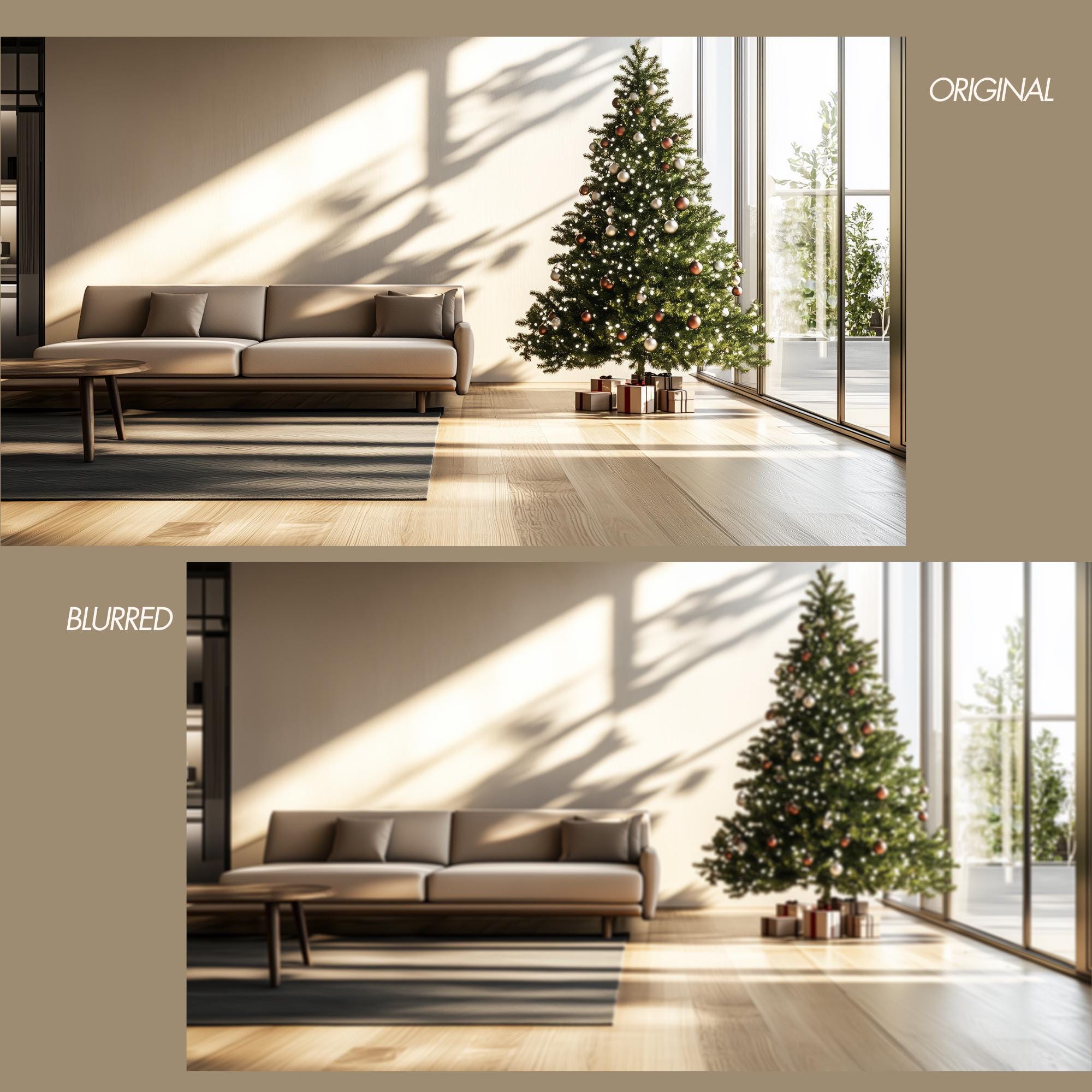 Minimalist Christmas Zoom Background Christmas Virtual Zoom Background ...