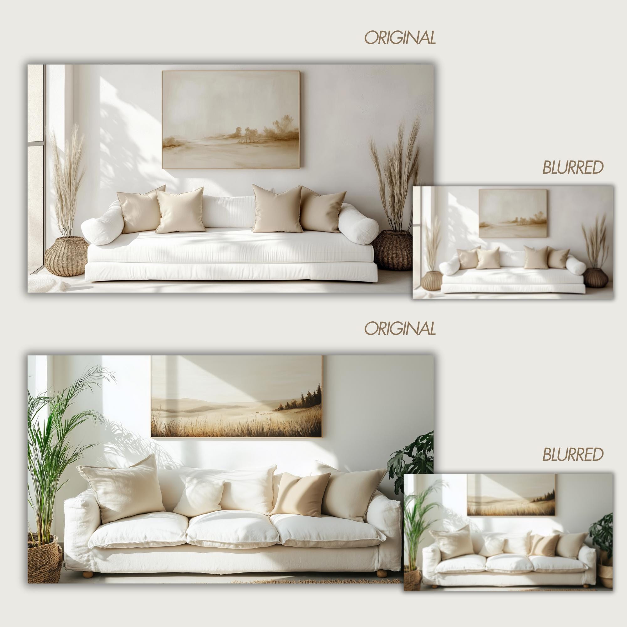 Zoom Backgrounds Boho Living Room Zoom Office Background Virtual Zoom ...
