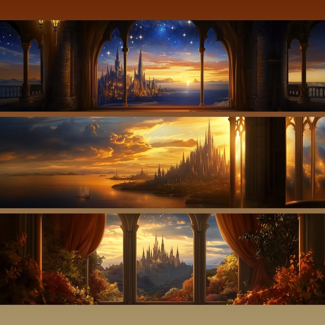 Velaris Inspired Super Ultrawide Wallpaper Acotar Wallpaper City of ...