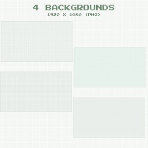 Green Pixel Twitch Overlay Twitch Stream Package Animated Overlay ...