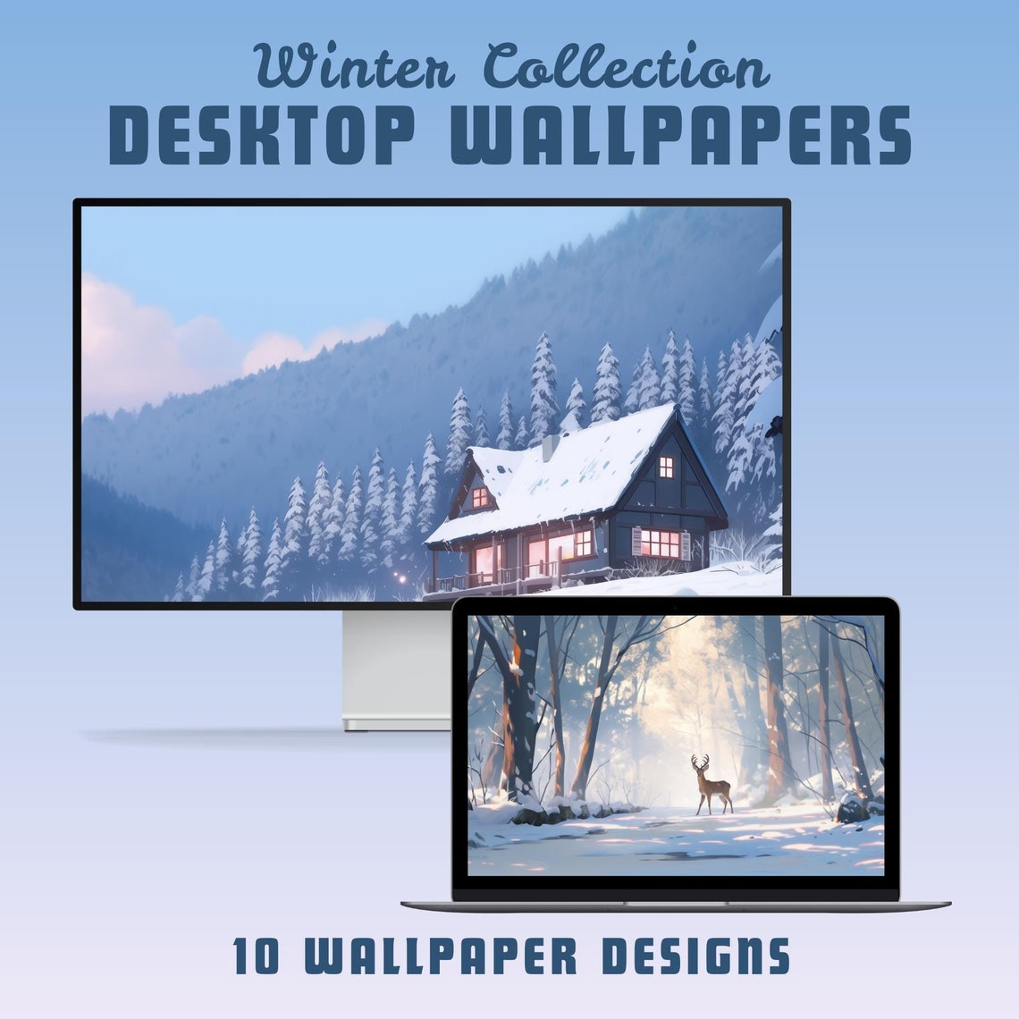 Winter Collection Desktop Wallpaper Christmas Wallpaper Laptop ...