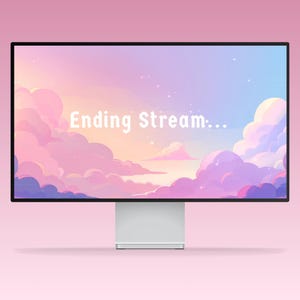 Animated Stream Screens Dreamy Pastel Sky Twitch Screens Pastel Twitch ...