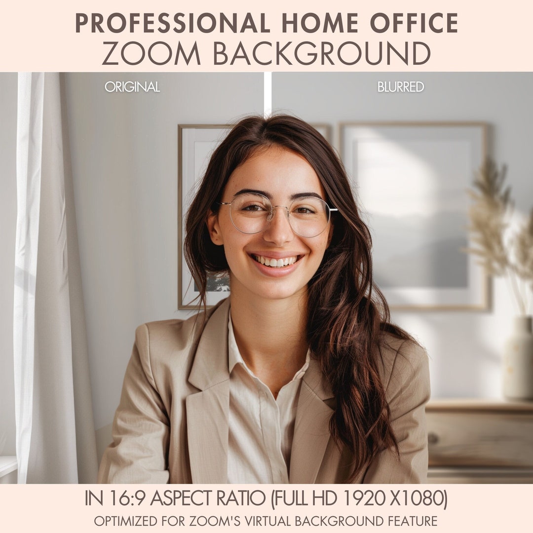 Home Office Zoom Background Zoom Office Background Virtual Zoom ...