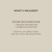 Dark Brown Bookshelf Zoom Background Zoom Office Background Virtual ...