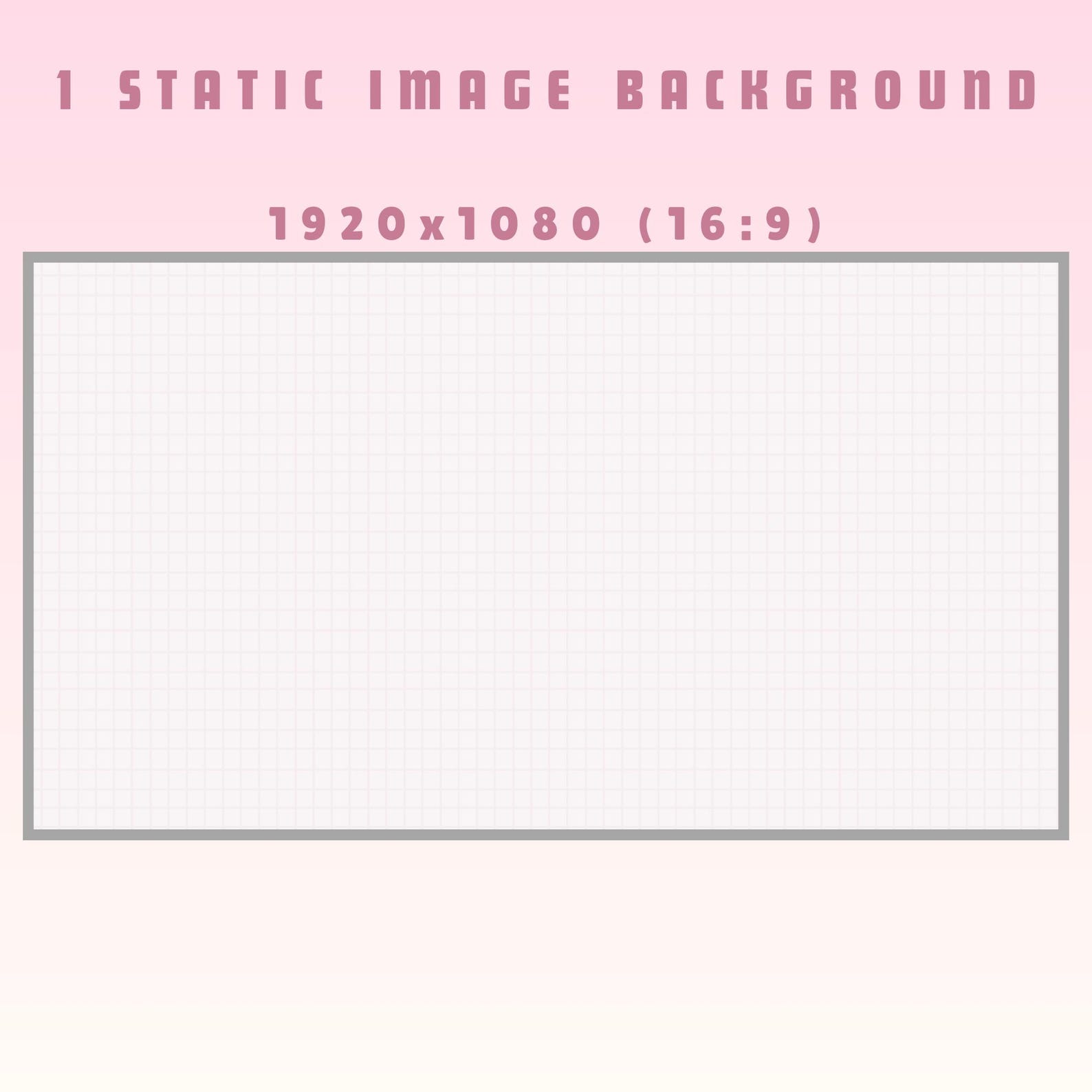 Simple Pink Vines Webcam Overlay Simple Webcam Border Twitch Webcam ...