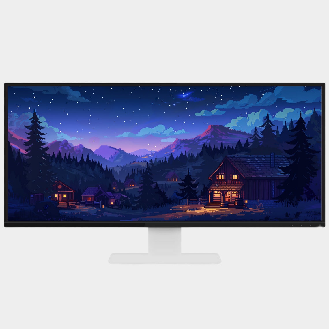 Stardew Valley Inspired Ultrawide Wallpaper Ultra Wide Wallpaper ...