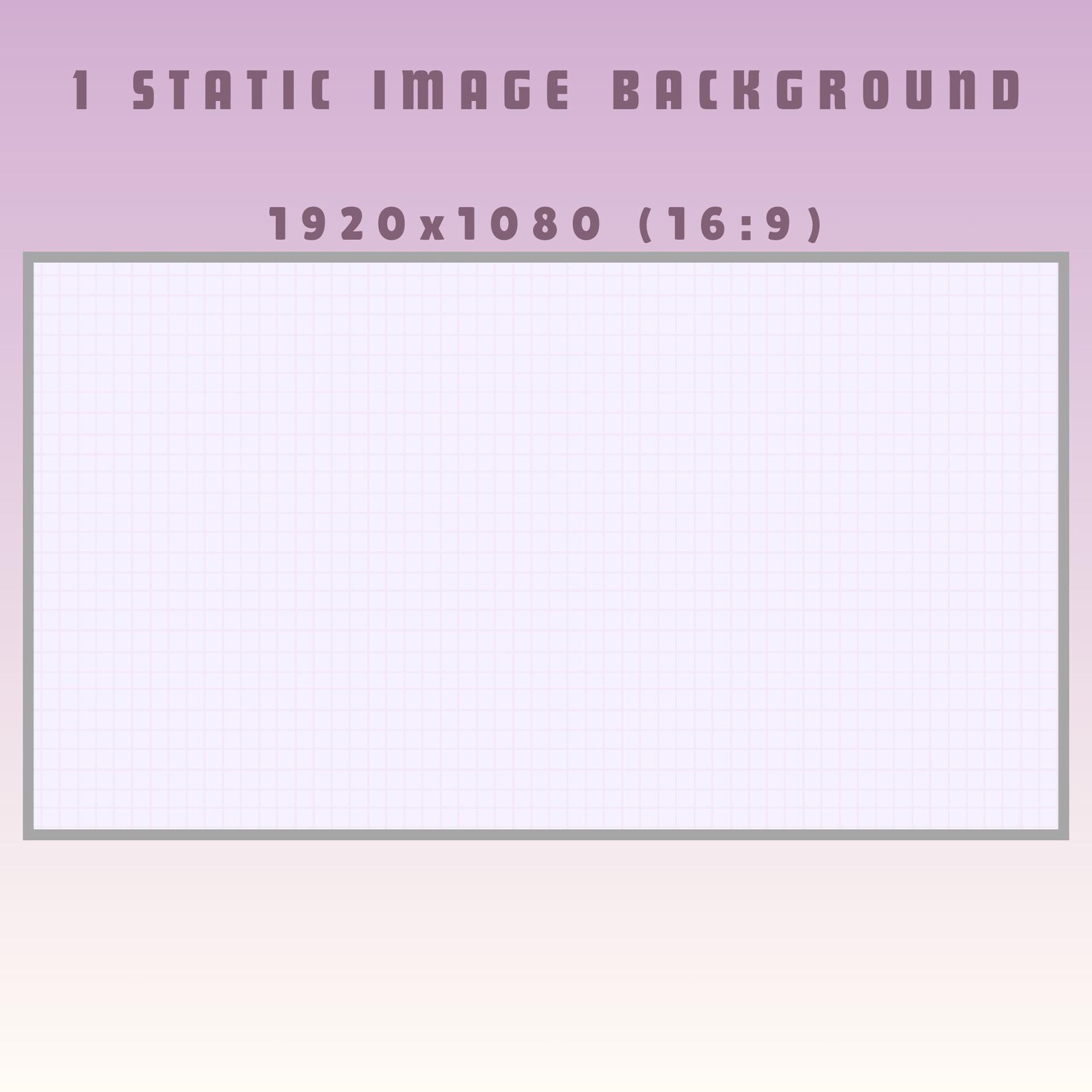 Simple Purple Vines Webcam Overlay Simple Webcam Border Twitch Webcam ...