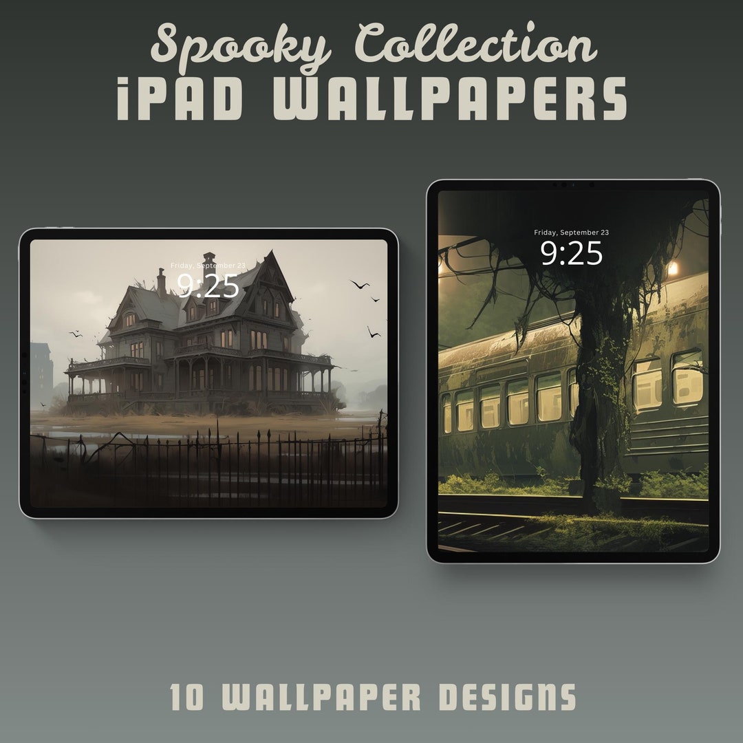 Spooky iPad Wallpaper Halloween Wallpaper iPad Background Tablet ...