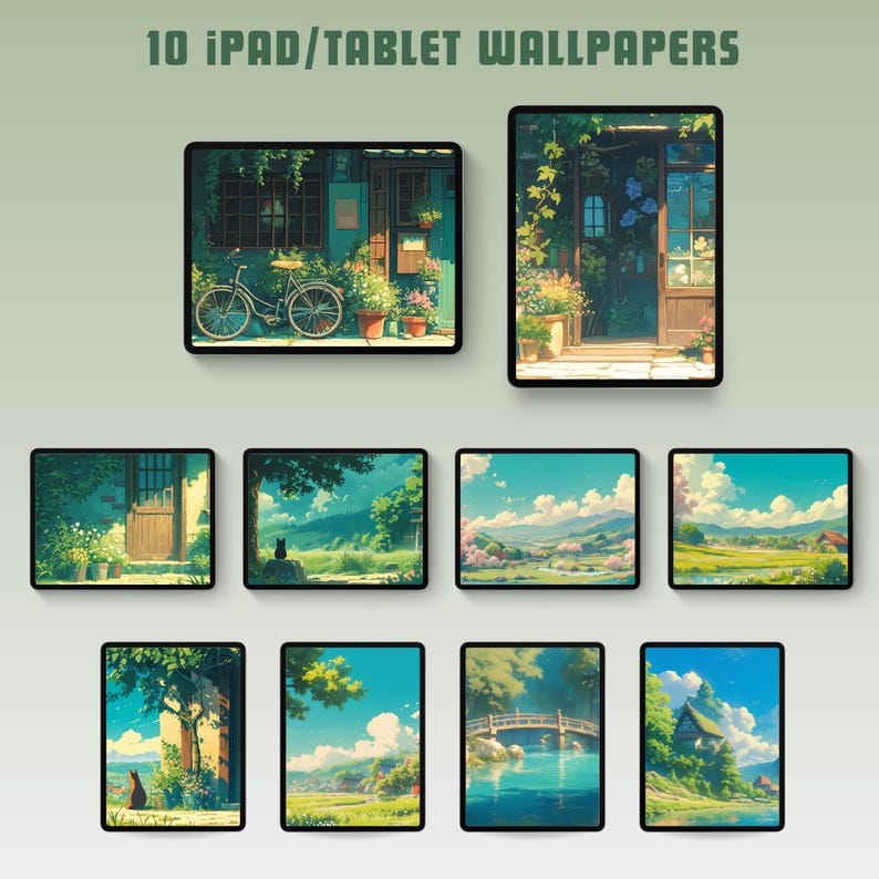 Studio Ghibli Inspired Wallpaper Ghibli Desktop Wallpaper MacBook ...