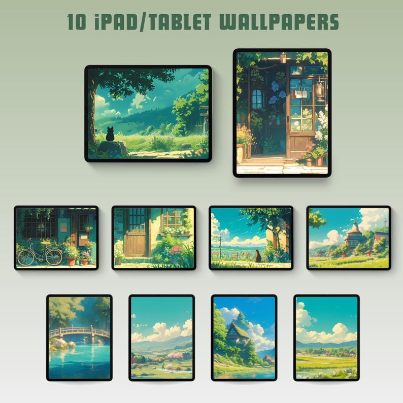 Studio Ghibli Inspired Wallpaper Ghibli Desktop Wallpaper MacBook ...