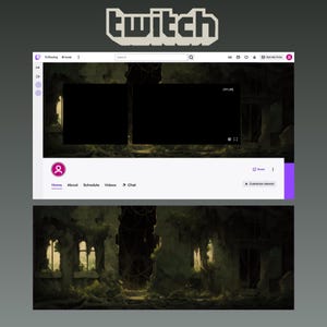 Spooky Twitch Banners Halloween Twitch Banner Lofi Ultrawide Wallpaper ...