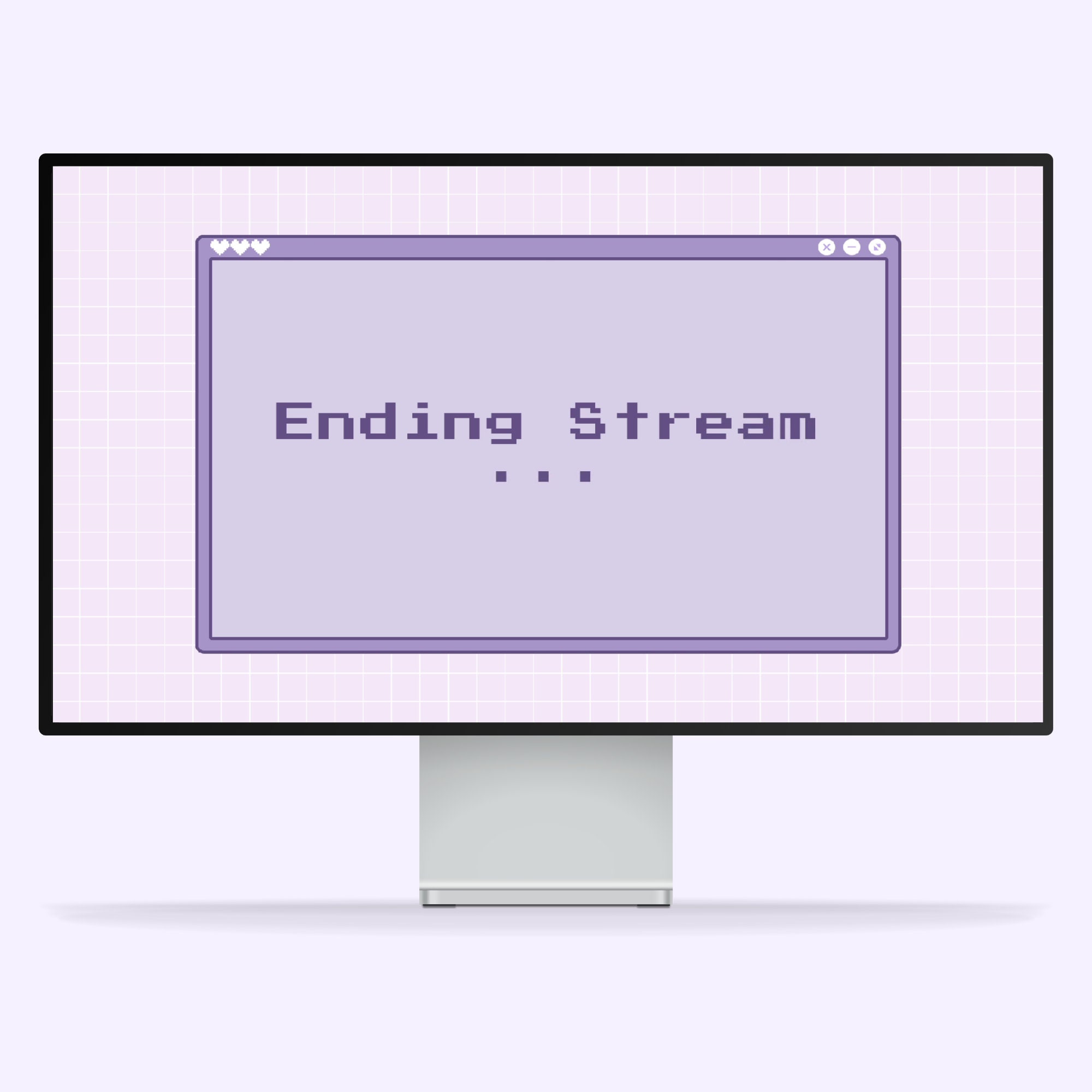 Animated Stream Screens Purple Retro Pixel Twitch Screens Purple Obs ...