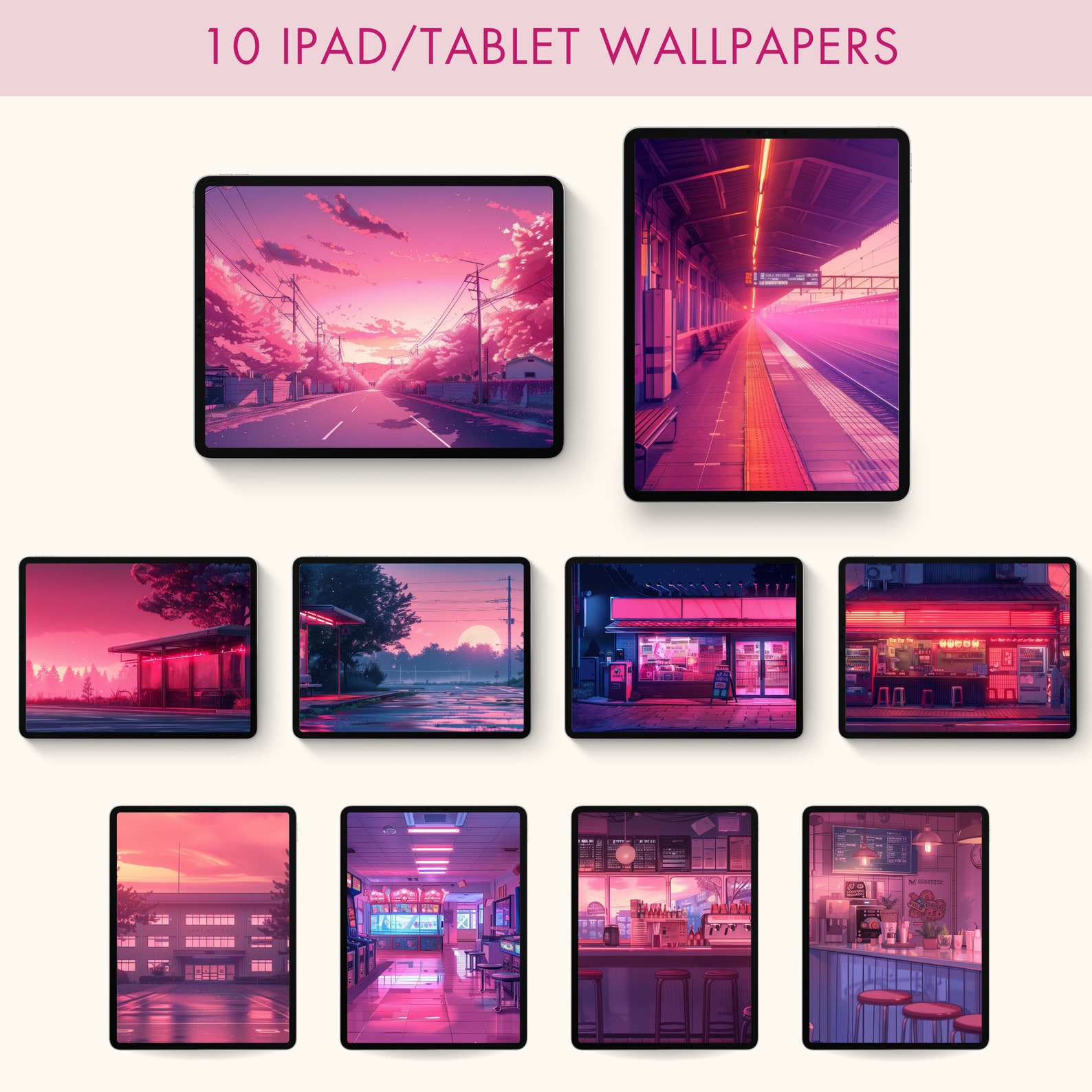 Pink Lofi Wallpaper Desktop Wallpaper MacBook Wallpaper Twitch Banner ...