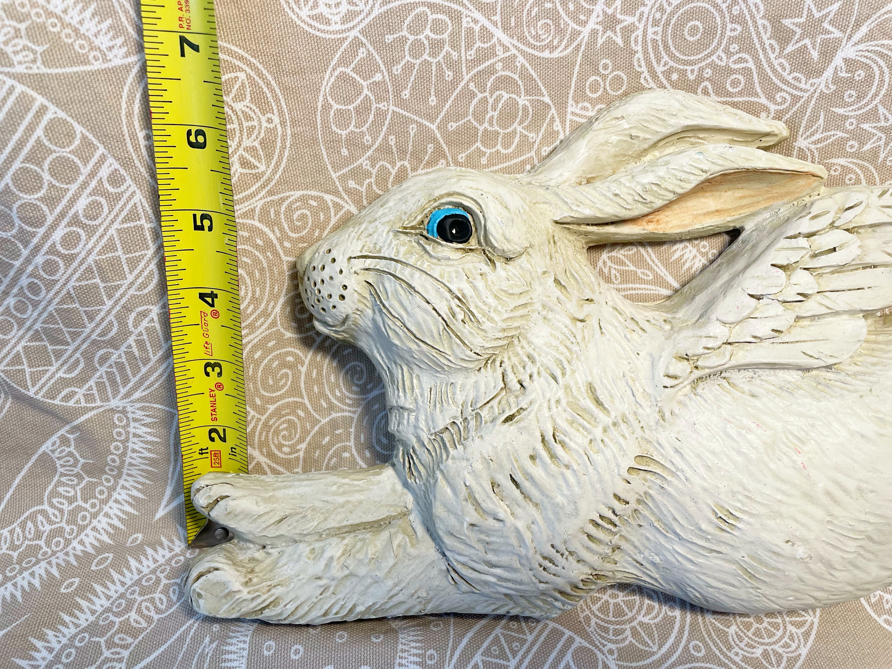 Vintage Telle M. Stein Flying Rabbit Wall Hanging Winged Easter Bunny ...