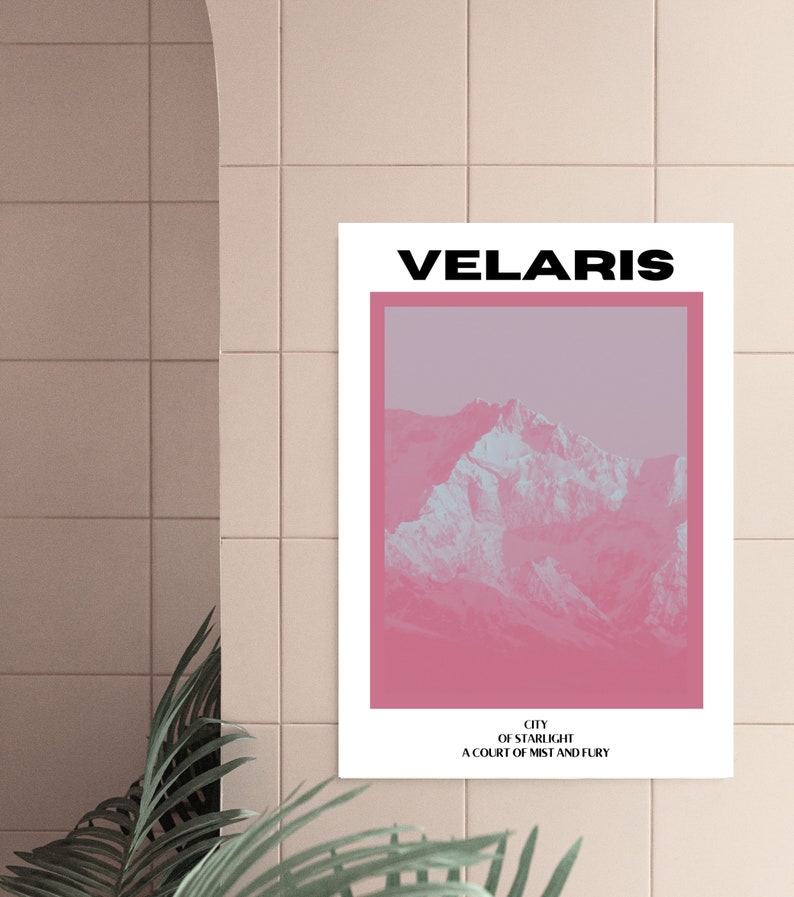 Night Court Print, ACOTAR, A Court of Mist and Fury, Velaris Art Print ...