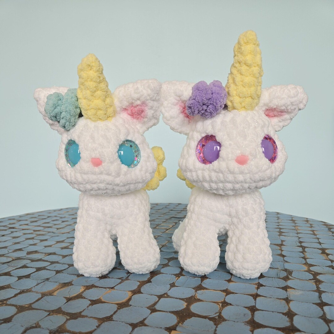Luna & Starla - Magical Unikitty - Crochet Plushies - Etsy