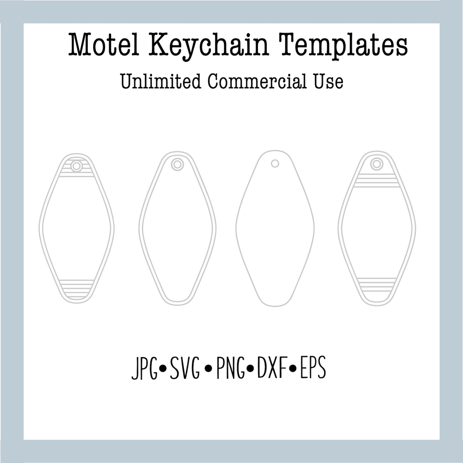 Motel Keychain Template, Motel Keychain Svg, Hotel Keychain Svg ...