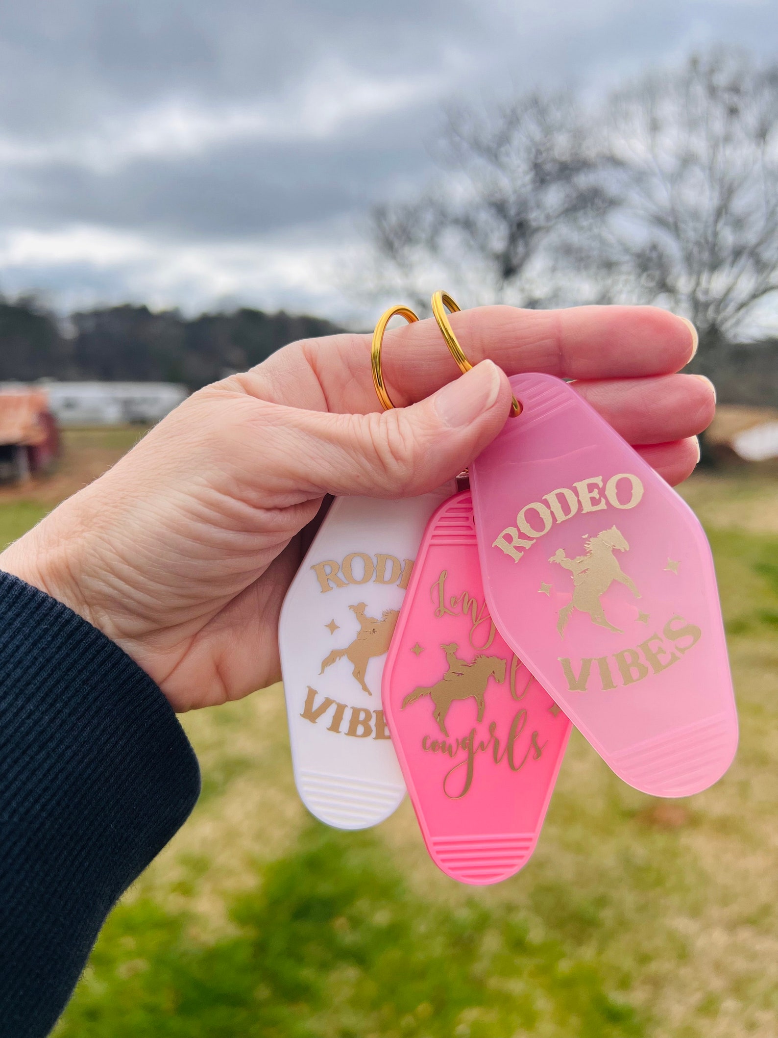 Western Motel Keychain SVG Bundle, Retro Western Keychain Svg, Cowgirl ...