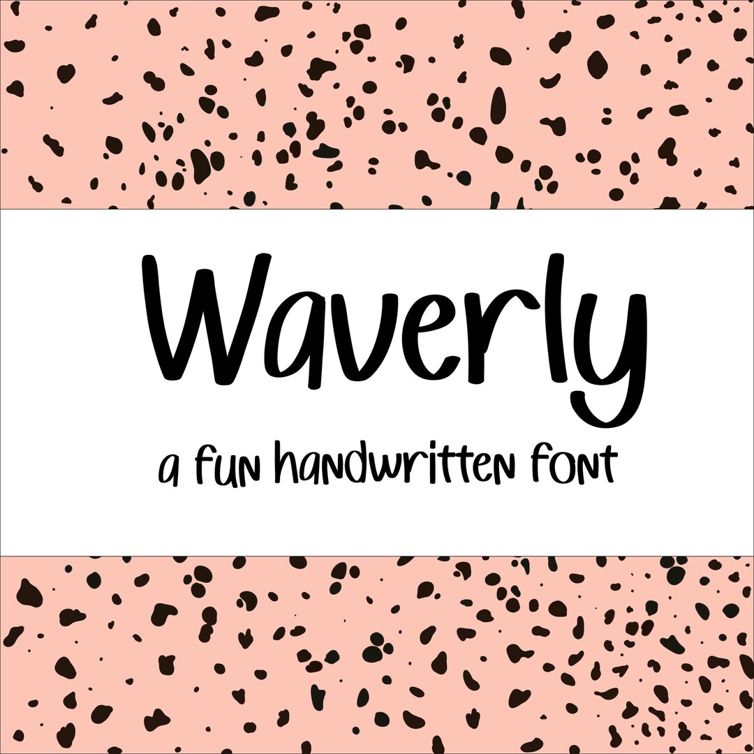 Waverly Font - Cute Font, Swash Font, Cricut Fonts, Banner Fonts, Font ...