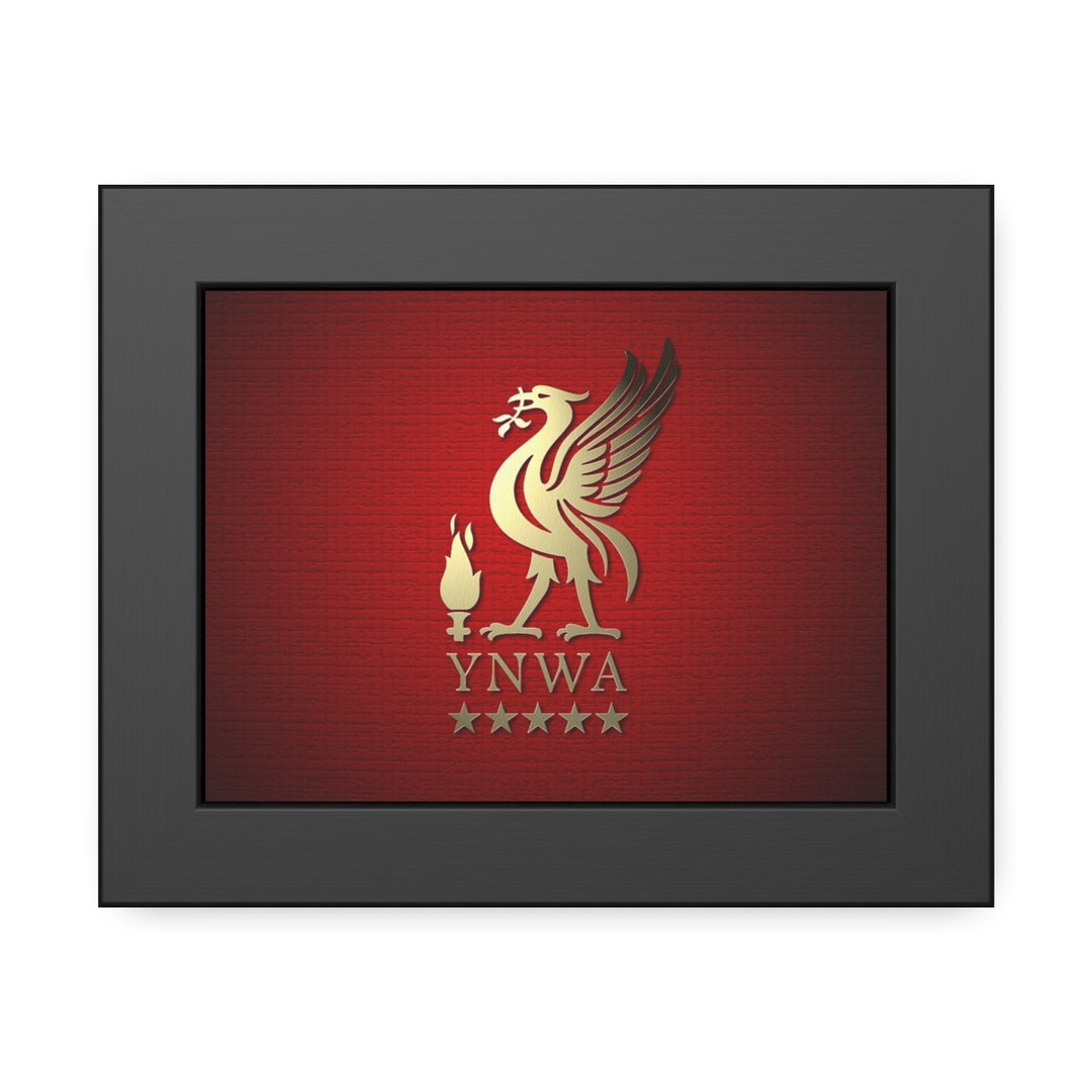 Framed Paper Posters YNWA you'll Never Walk Alone High Quality Print ...